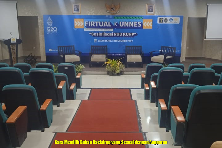 Cara Memilih Bahan Backdrop yang Sesuai dengan Anggaran - Jasa Backdrop ...