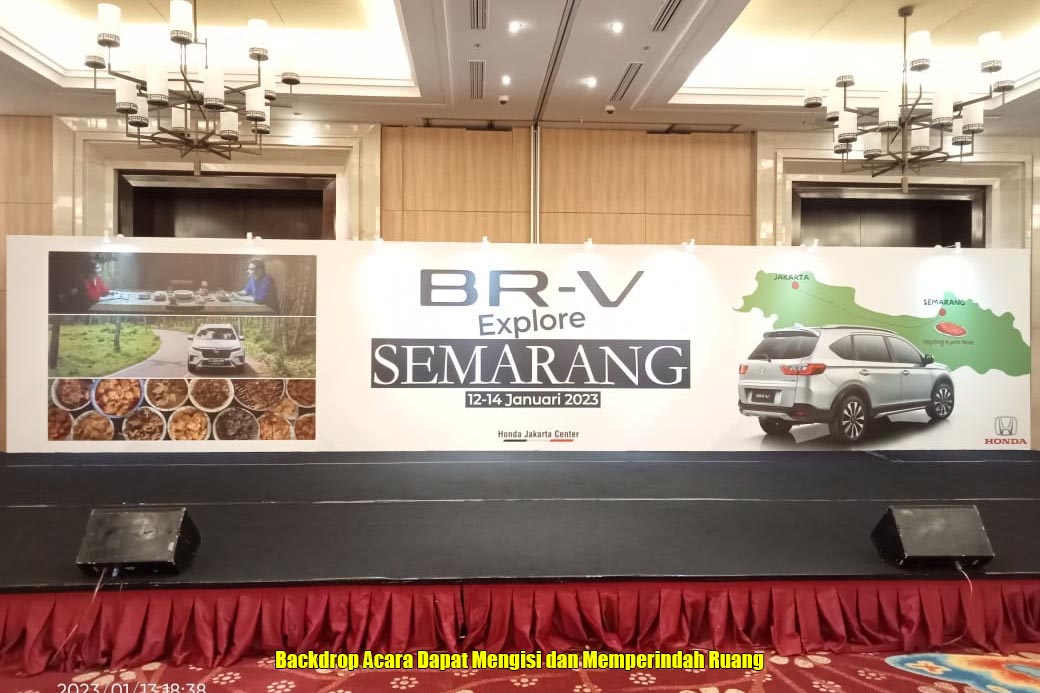 Backdrop Acara Dapat Mengisi dan Memperindah Ruang - Jasa Backdrop Acara
