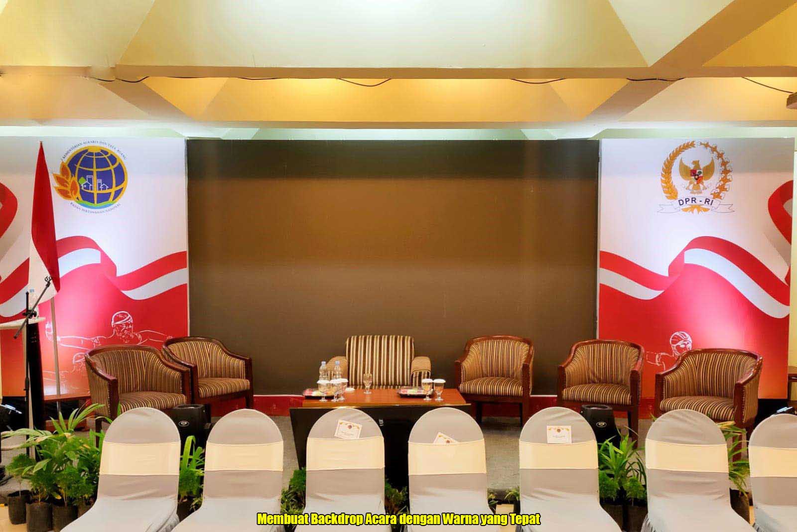 Membuat Backdrop Acara dengan Warna yang Tepat - Jasa Backdrop Acara