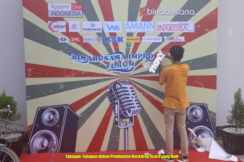 Memilih Ukuran dan Penempatan Backdrop untuk Acara Indoor dan Outdoor ...