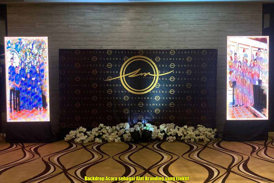 Backdrop Acara sebagai Alat Branding yang Efektif - Jasa Backdrop Acara
