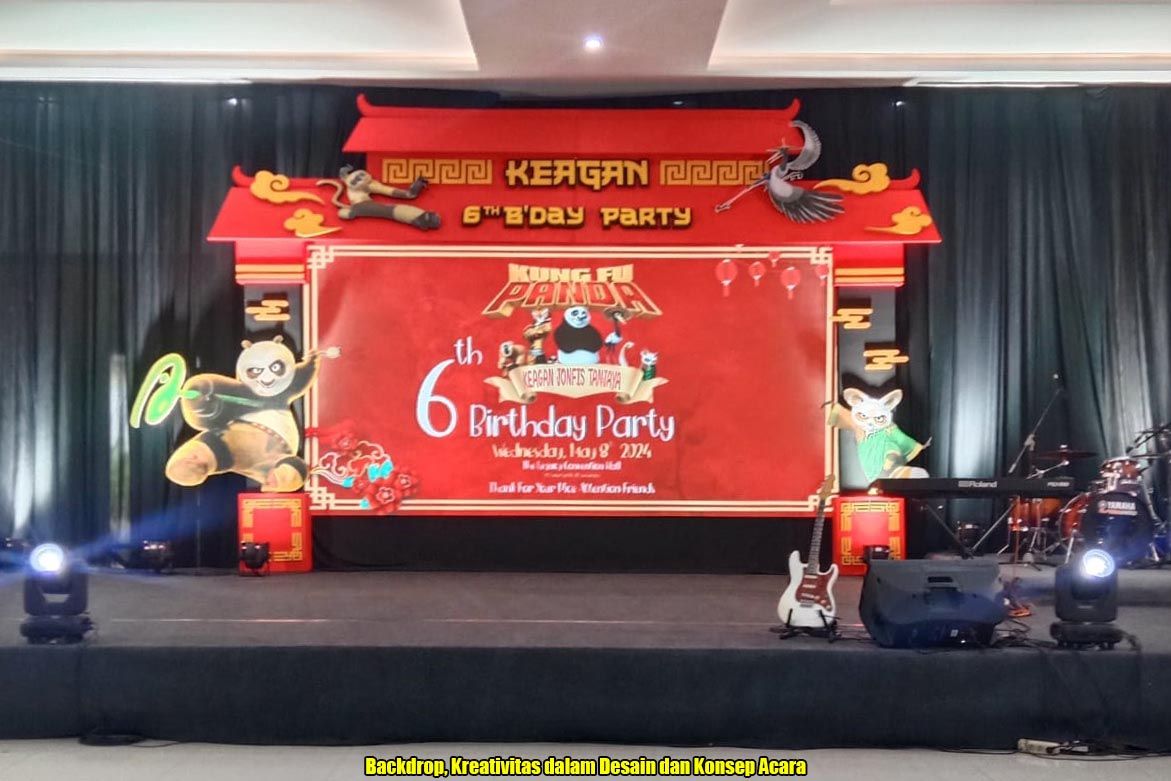 Backdrop, Kreativitas dalam Desain dan Konsep Acara - Jasa Backdrop Acara