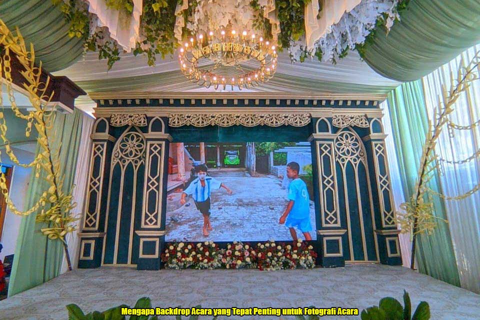 Mengapa Backdrop Acara yang Tepat Penting untuk Fotografi Acara - Jasa ...