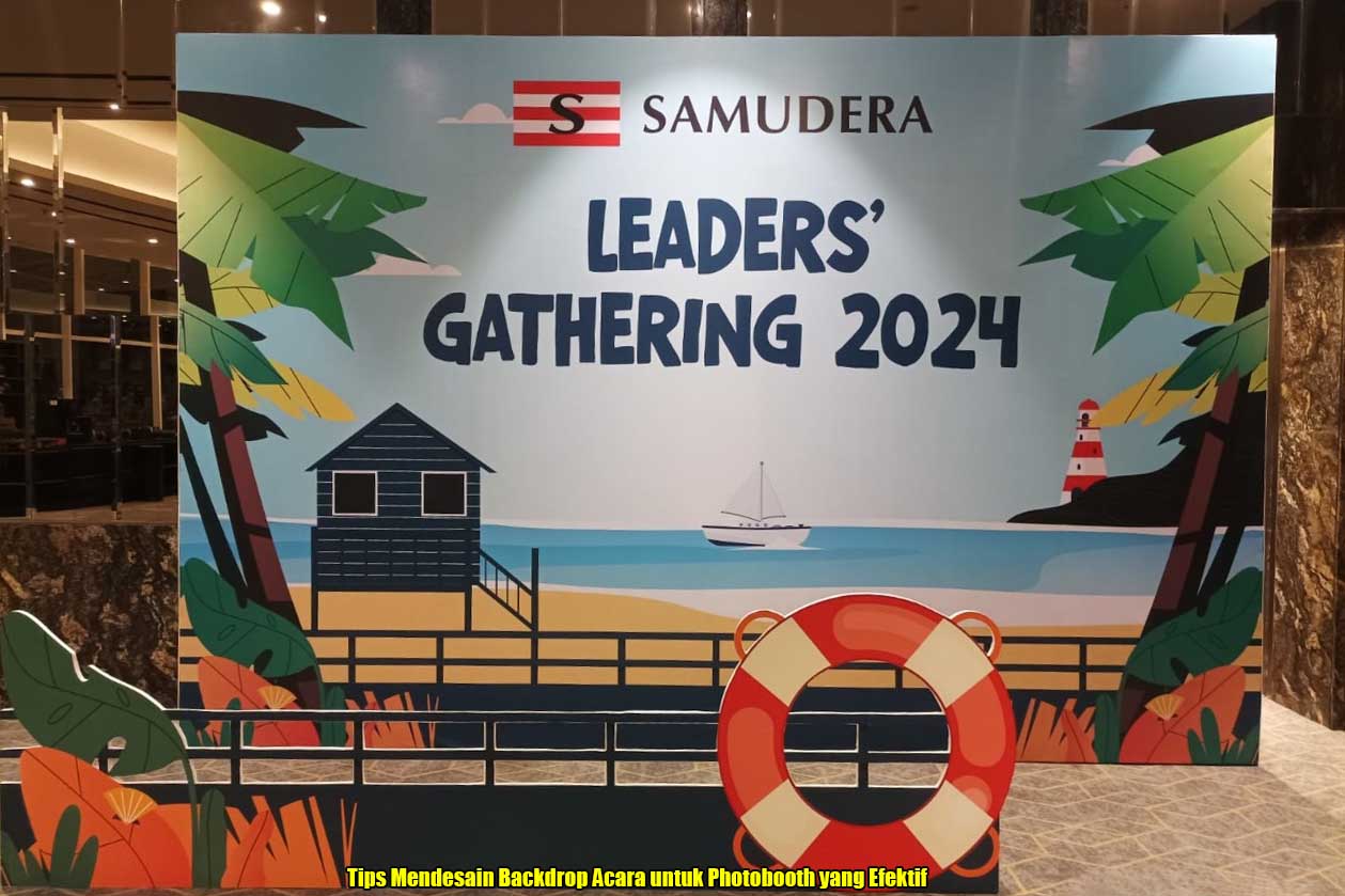 Tips Mendesain Backdrop Acara untuk Photobooth yang Efektif - Jasa ...