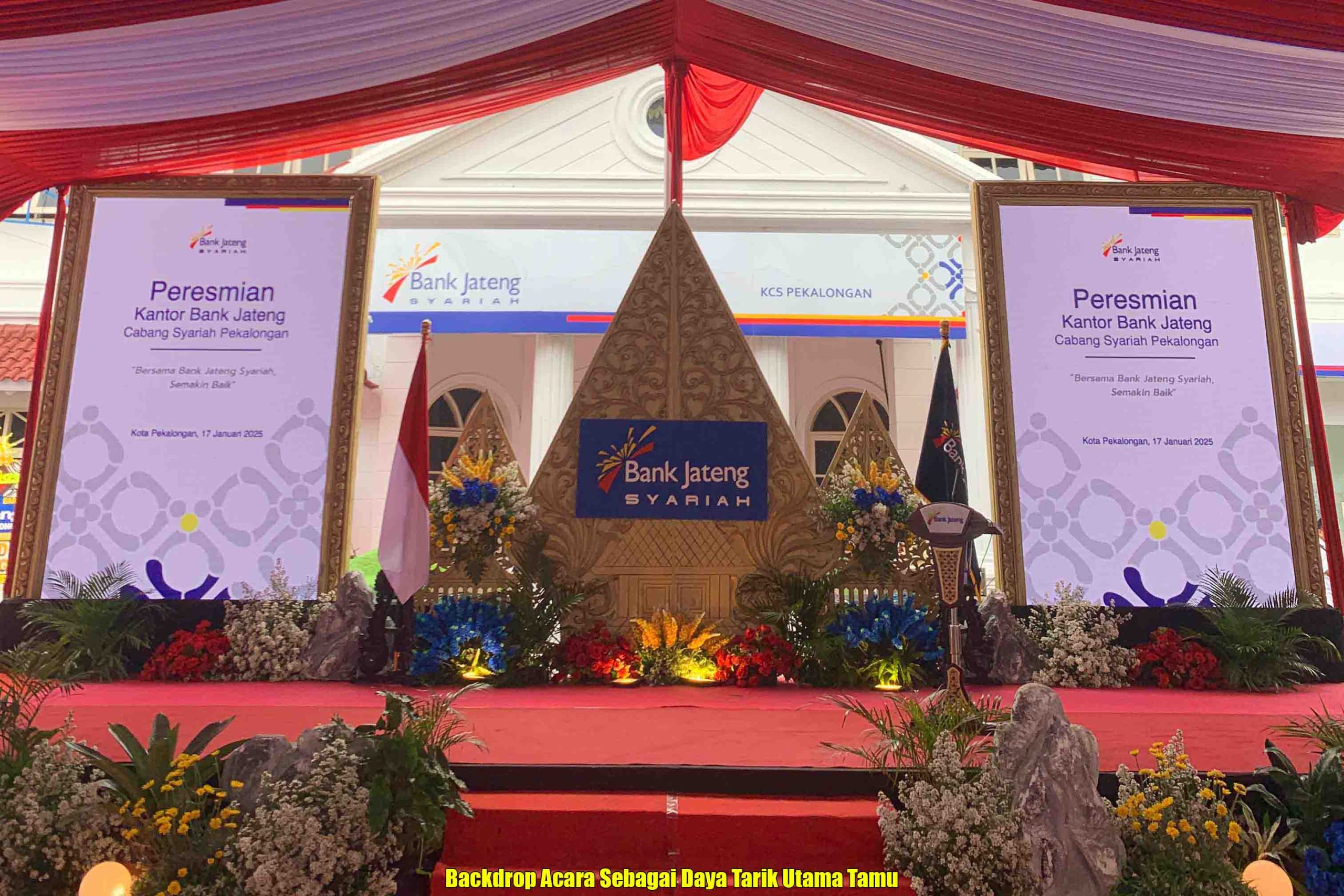 Backdrop Acara Sebagai Daya Tarik Utama Tamu - Jasa Backdrop Acara