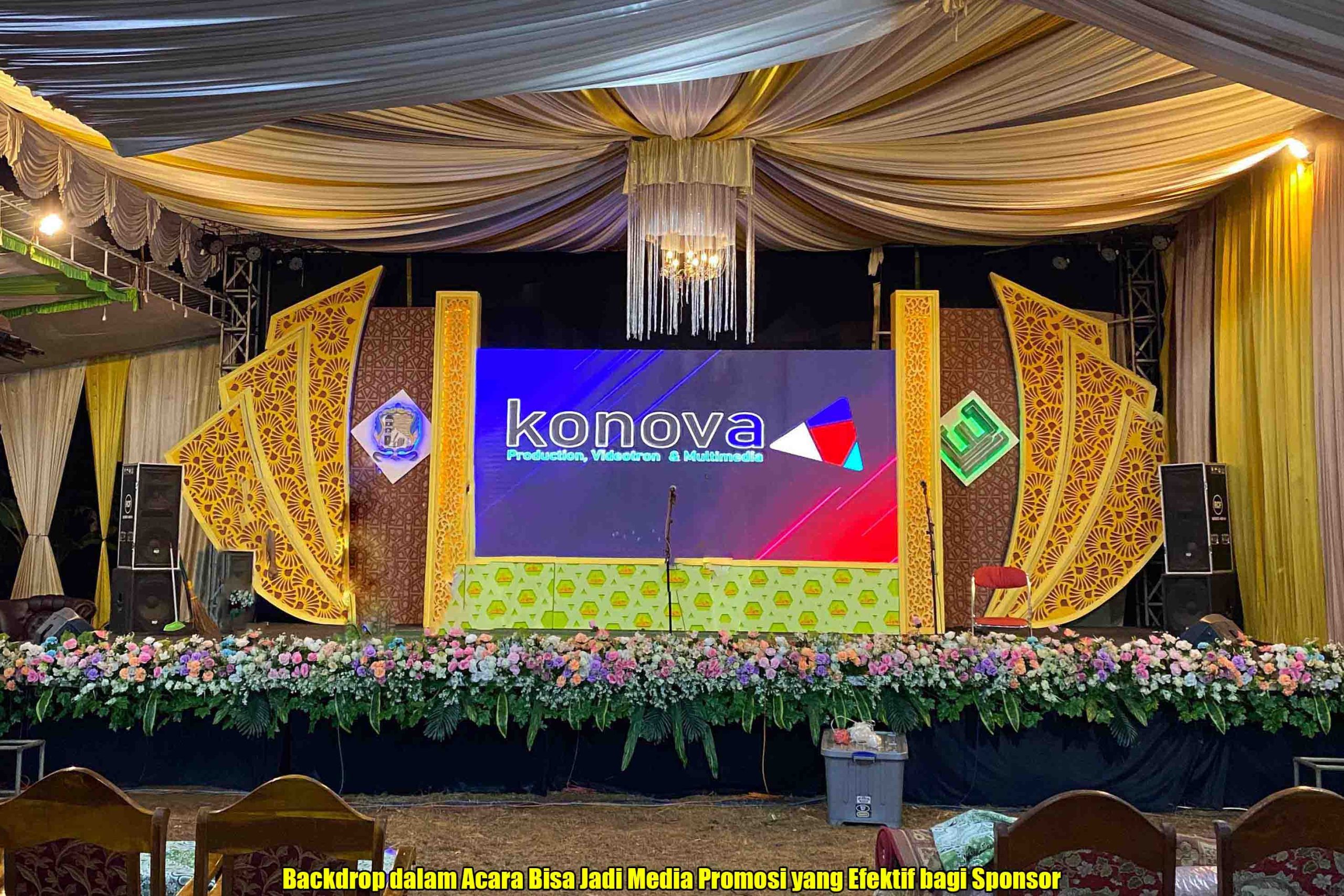 Backdrop dalam Acara Bisa Jadi Media Promosi yang Efektif bagi Sponsor ...