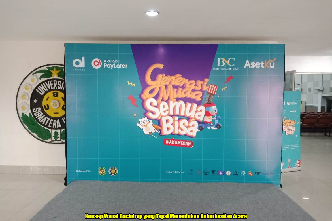 Konsep Visual Backdrop yang Tepat Menentukan Keberhasilan Acara - Jasa ...