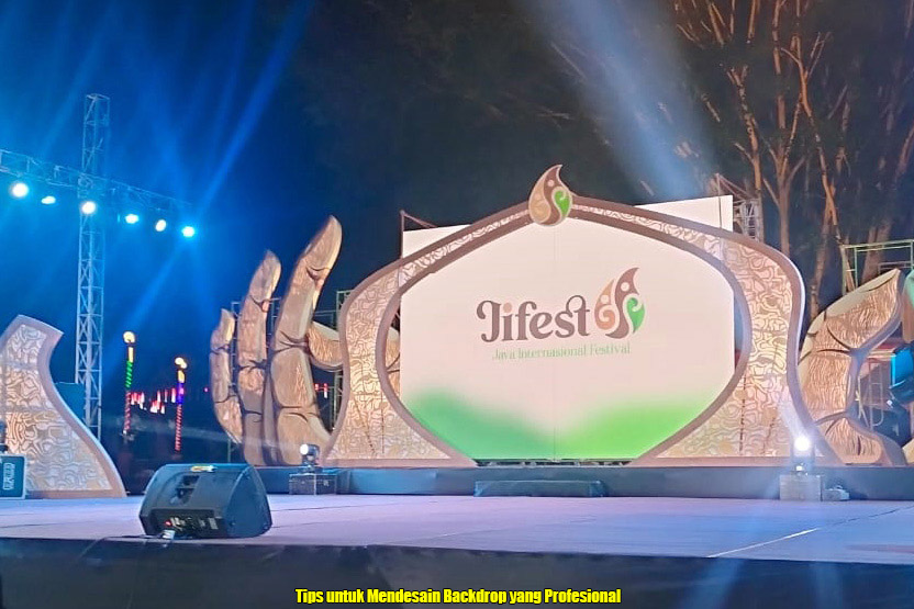 Tips untuk Mendesain Backdrop yang Profesional - Jasa Backdrop Acara