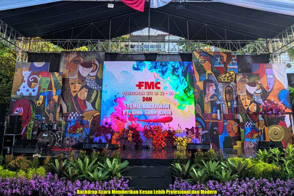 Backdrop Acara Memberikan Kesan Lebih Profesional dan Modern - Jasa ...