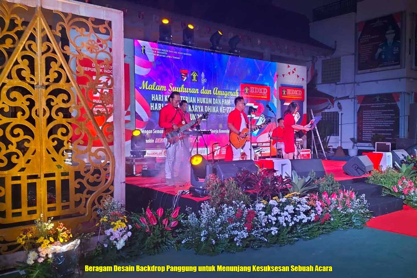 Beragam Desain Backdrop Panggung untuk Menunjang Kesuksesan Sebuah ...