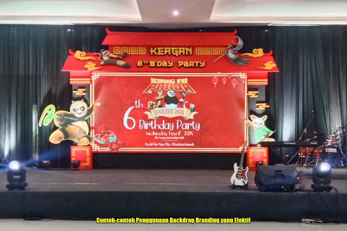 Contoh-contoh Penggunaan Backdrop Branding yang Efektif - Jasa Backdrop ...
