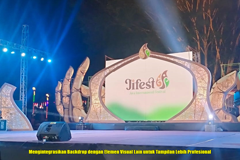 Mengintegrasikan Backdrop dengan Elemen Visual Lain untuk Tampilan ...